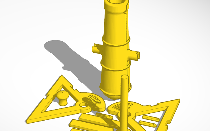 3D design Cannon - Tinkercad