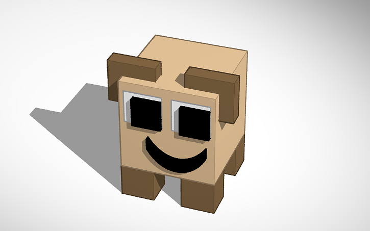 3D design Pixel Pets! Bear | Tinkercad