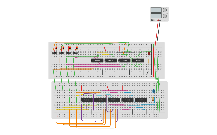 Circuit design Project 2.2.5. Fireplace Control - Tinkercad
