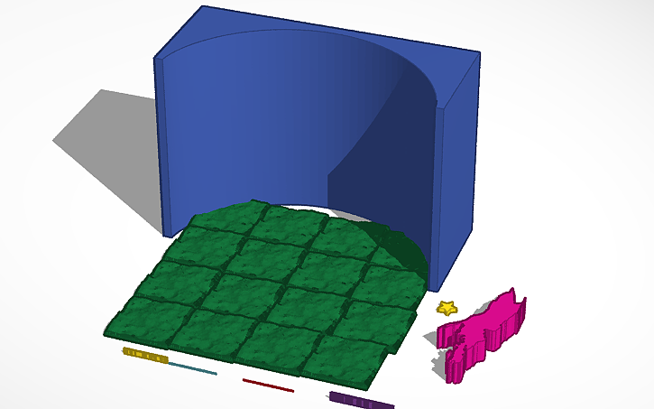 3D design Copy of Terrain | Tinkercad