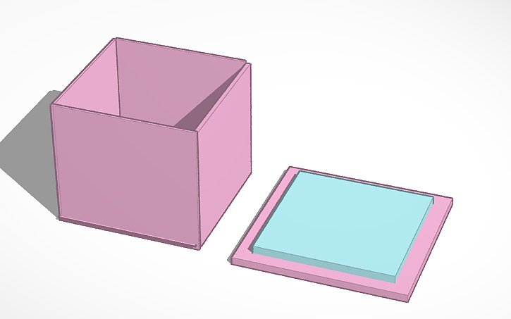 3D design Box - Tinkercad