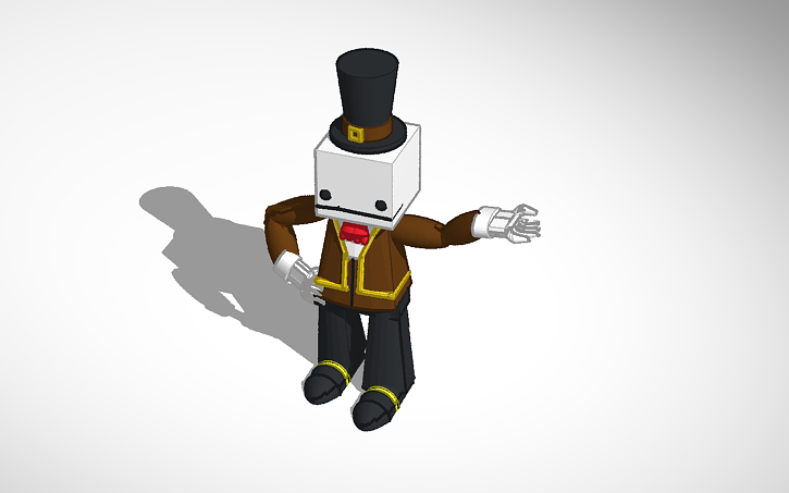 3D design Mr Hatty Hattington - Tinkercad