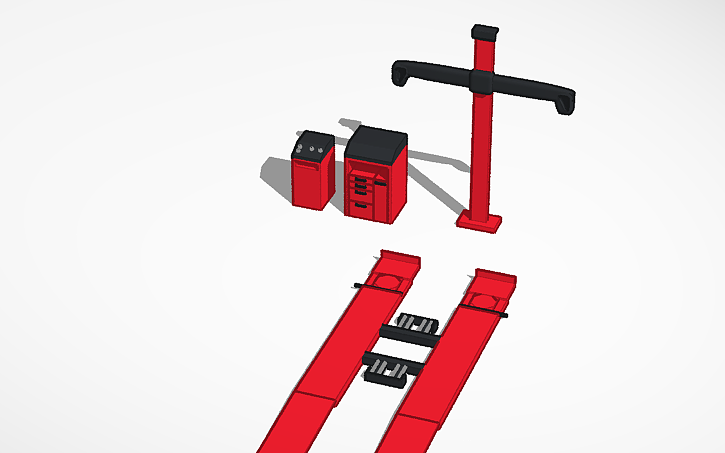 3D design Alignment Lift - Tinkercad