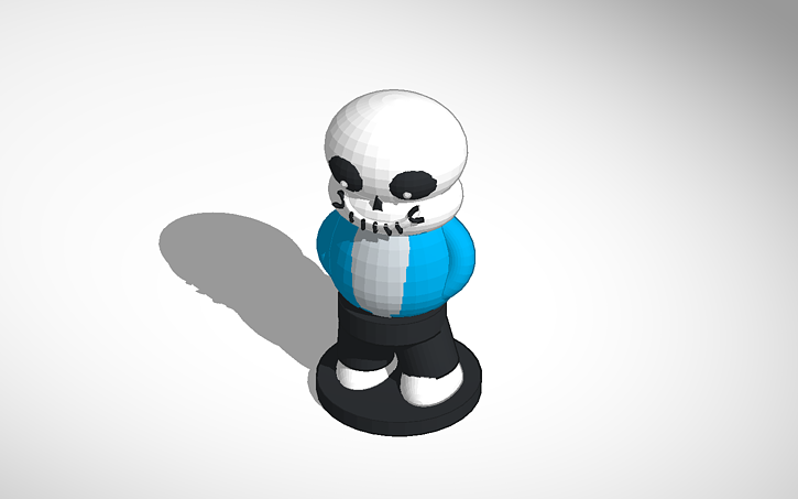 3D design Sans | Tinkercad