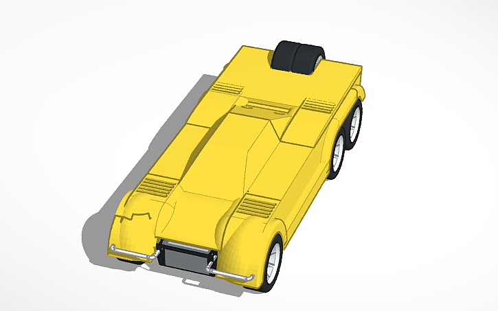 3D design LACKED: Chista Rally 6x6 - Tinkercad
