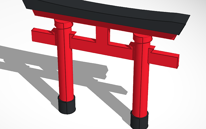3D design Red Gate #TinkerTogether | Tinkercad