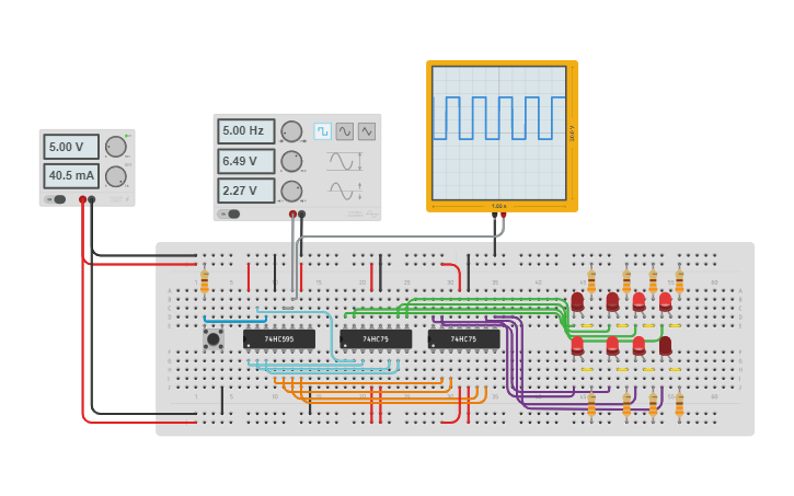 Circuit design Lab 3 | Tinkercad