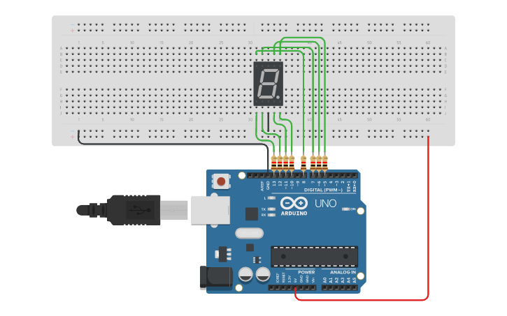 Circuit Design Modul 2 Kasus 2 Tinkercad