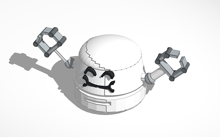 3D design 𝙏𝙝𝙚 𝙀𝙫𝙞𝙡 𝙑𝙖𝙘𝙪𝙪𝙢 - Tinkercad