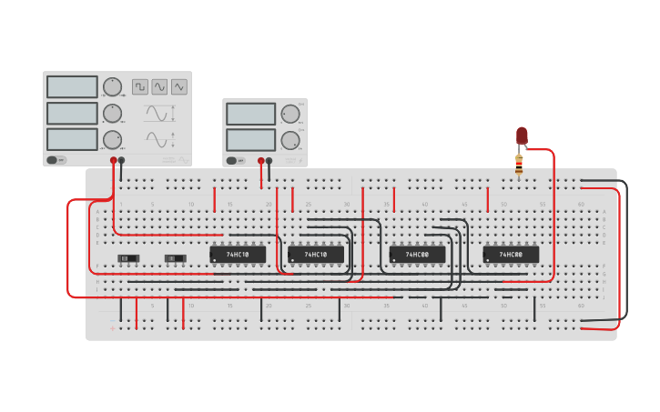 Circuit Design Asynchronous Jk Flip Flop Tinkercad