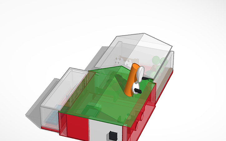 3D design Homework 14 Space house - Tinkercad