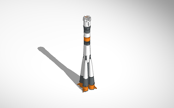 3D design Soyuz - Tinkercad