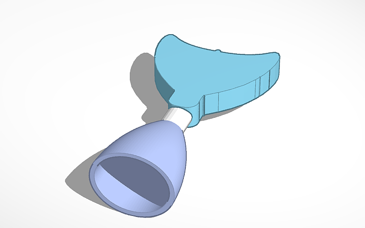 3D design Protesis de Delfin - Tinkercad