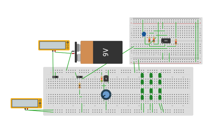 Circuit design LDR Simulation with Flashing and portability - Tinkercad