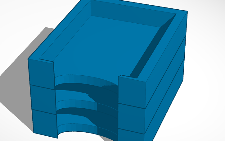 3D design Paper thing - Tinkercad