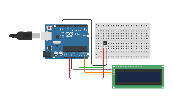 Circuit design 2 задание - Tinkercad