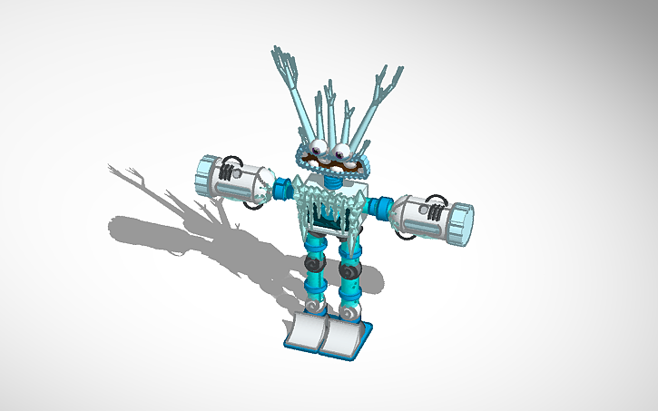 3D design Cold Island epic wubbox (T-pose) - Tinkercad
