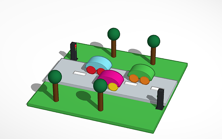 3D design Trafik - Tinkercad