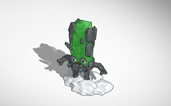 3D design 3d printable Syncopite (Rocks not floating) - Tinkercad