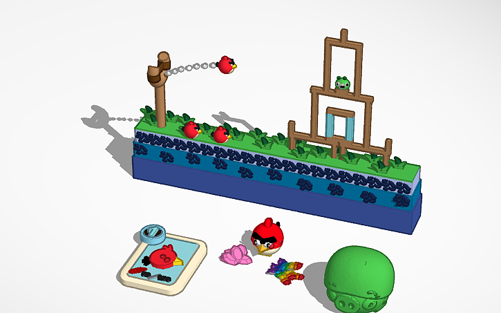 3D design angry birds 2 red finds a legendary chest episode 1 season 1 ...