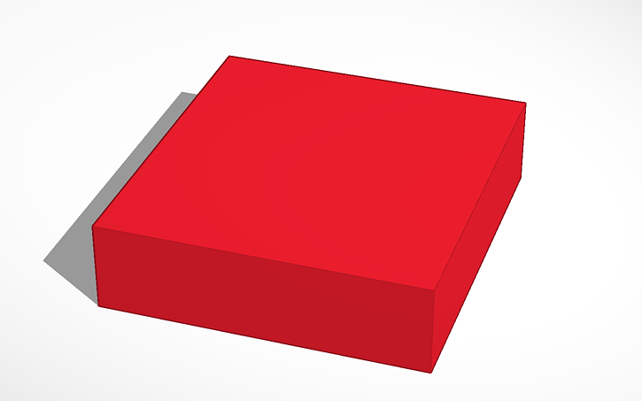 3D design Makeup Organizer - Tinkercad