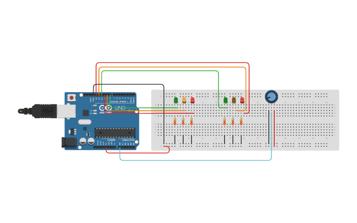 Circuit Design Assignment 6 Task 4 Tinkercad