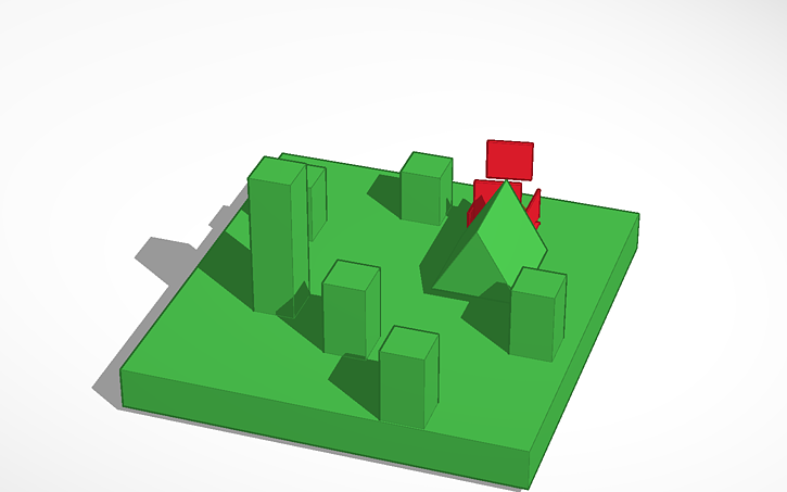 3D design camp fire - Tinkercad