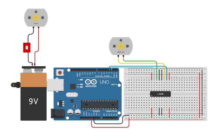 Circuit design Abono Aula 9 | Tinkercad