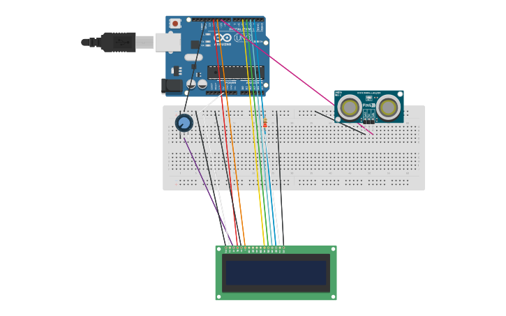 Circuit Design Liquid Crystal Tinkercad