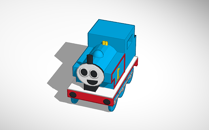 3D design (Updated) Thomas The Tank Engine | Tinkercad