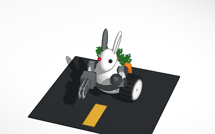3D design Cyborg Rabbit | Tinkercad