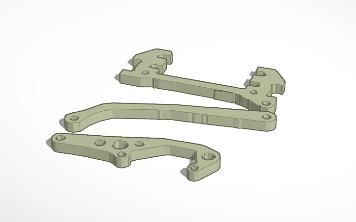3D design PANHARD SCX10 KIT - Tinkercad