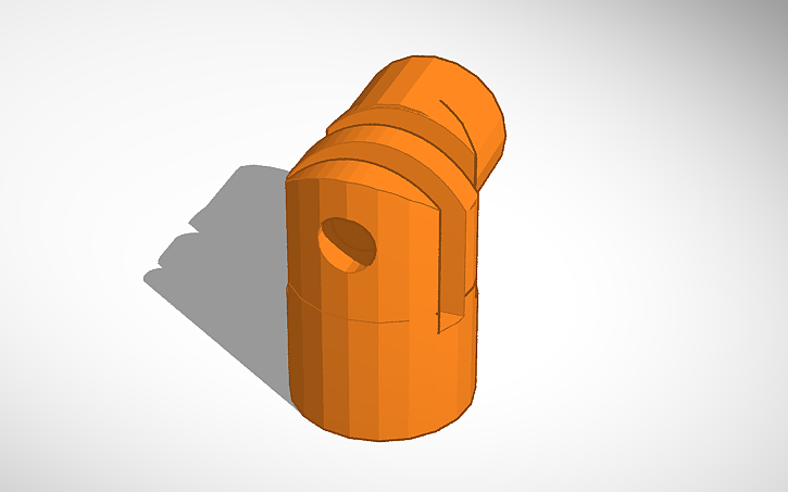 3D design Selfie stick head V1.2 - Tinkercad