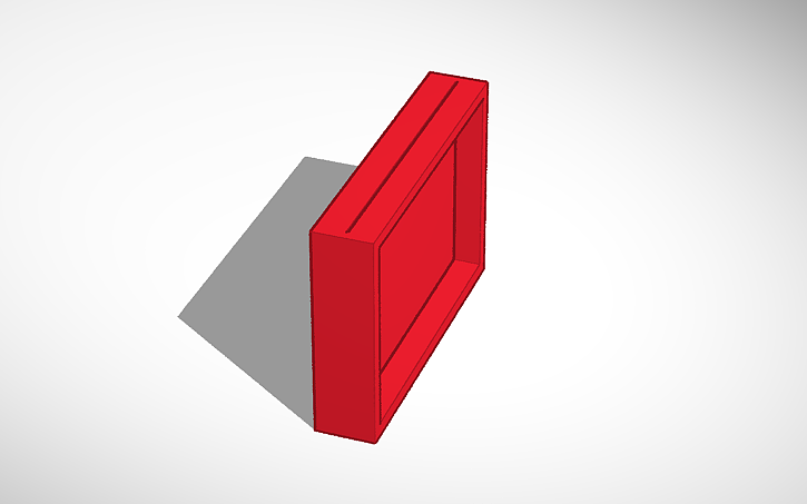 3D design Picture frame | Tinkercad