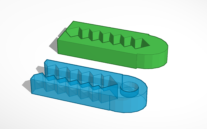 3D design Clips - Tinkercad