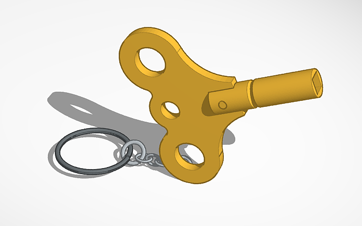 3D design Copy of Keychain - Tinkercad