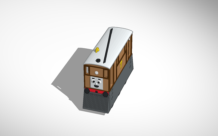 3D design Toby The Tram Engine - Tinkercad