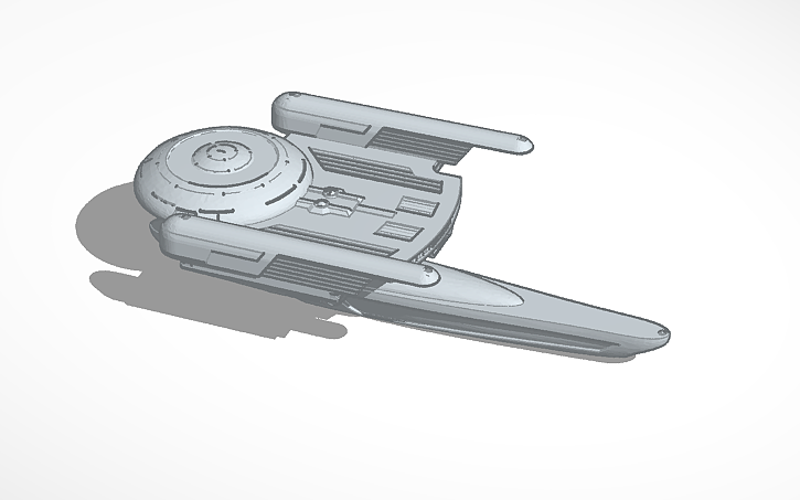 3D design Star Fleet's original science Oberth | Tinkercad