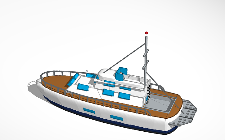 3D design BOAT 3 | Tinkercad