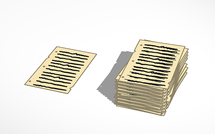 3D design Paper - Tinkercad