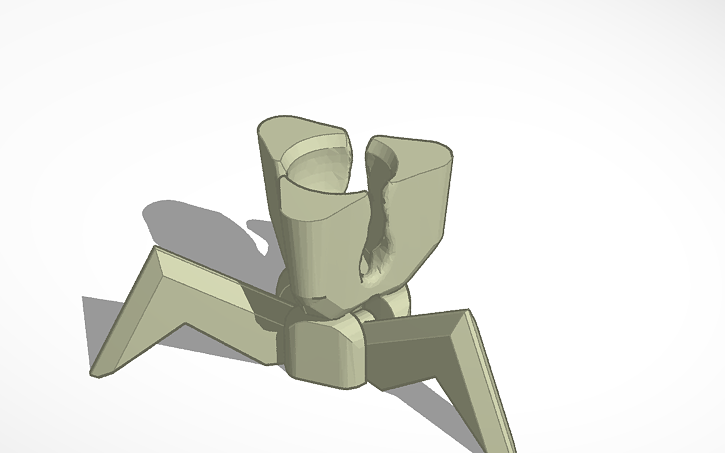 3D design guardian claw - Tinkercad