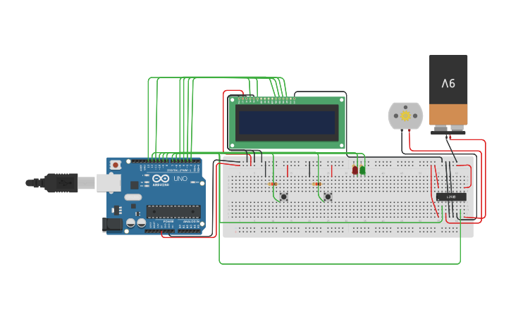 Circuit design Sistema RFID - Uninove - Tinkercad
