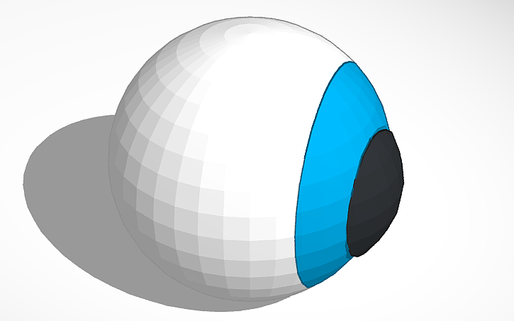 3D design Eye Ball - Tinkercad
