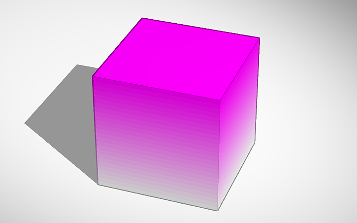 3D design Copy of Copy of How do I make gradients! (⊙_⊙)？ - Tinkercad