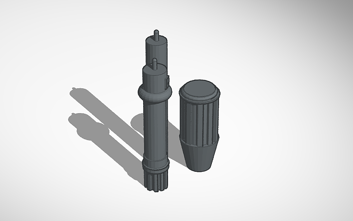 3D design metrocop stunstick baton | Tinkercad