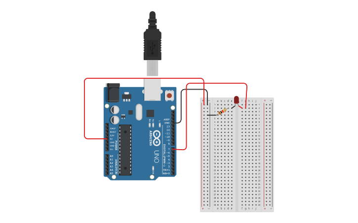 Circuit Design Timer Interrupt Tinkercad