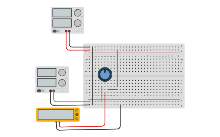 Circuit design joystick | Tinkercad