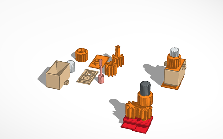 3D design Dual Encoder for KY-040 - Tinkercad 3D design Dual Encoder for KY-040 - Tinkercad