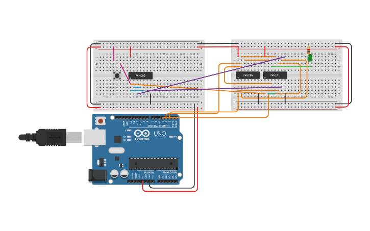 Circuit design RAM cell - Tinkercad