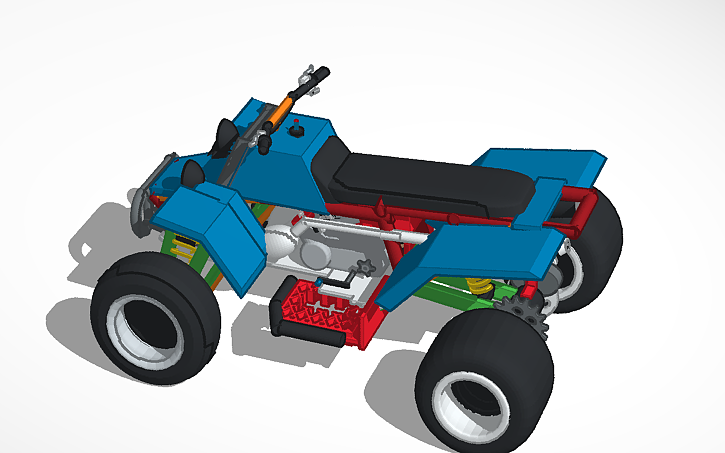 3D design Yamaha Banshee 350 | Tinkercad
